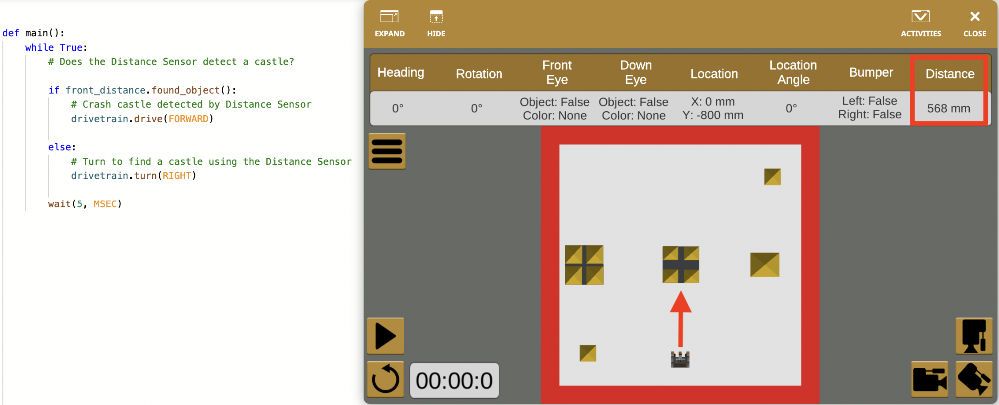 Unit 9 Developing Algorithms Lesson 4 Dynamic Castle Crasher Challenge Vex Education